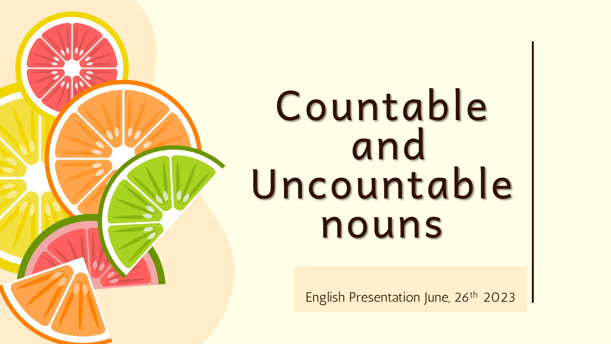 Countable and Uncountable Nouns - English I.pptx
