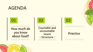 Countable and Uncountable Nouns - English I.pptx