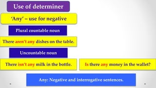 Countable and Uncountable Nouns in English Grammar | PPTX