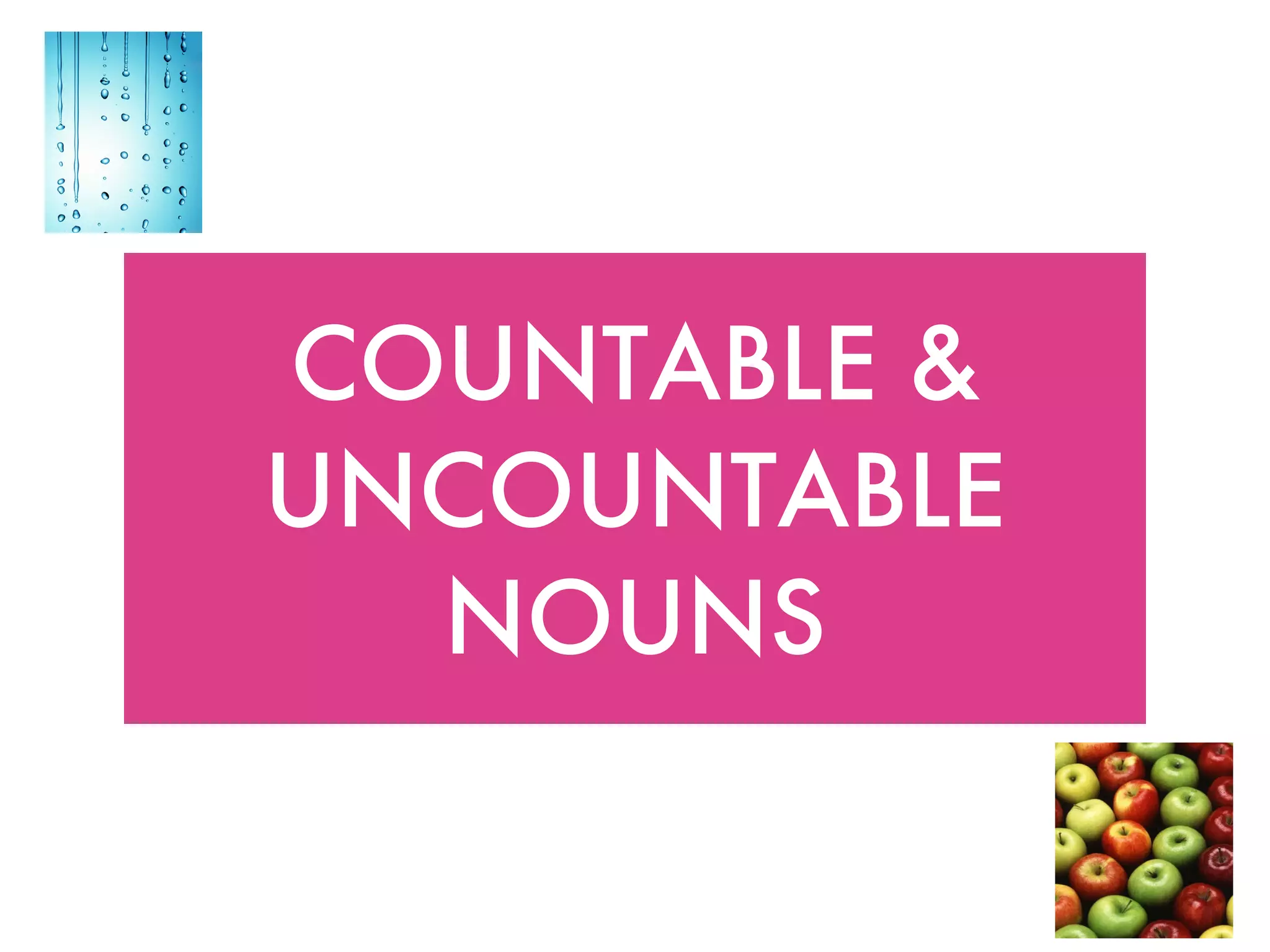 Countable Nouns | PPT