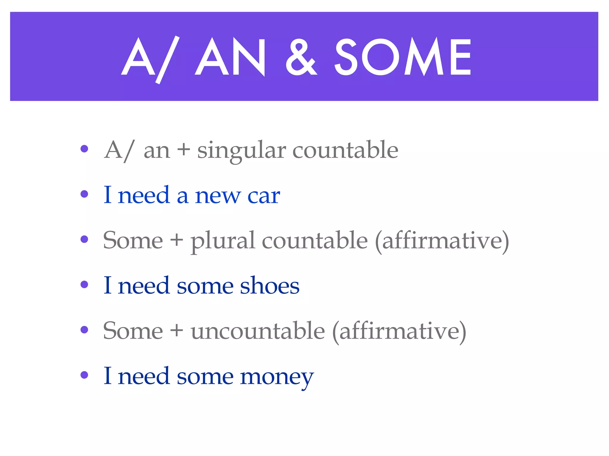 Countable Nouns | PPT