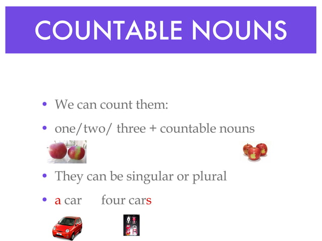 Countable Nouns | PPT