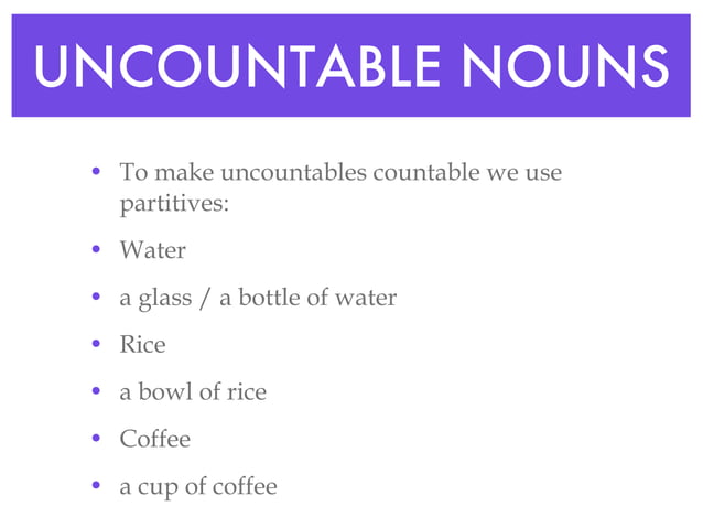 Countable Nouns | PPT