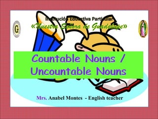 Countable Nouns Clipart