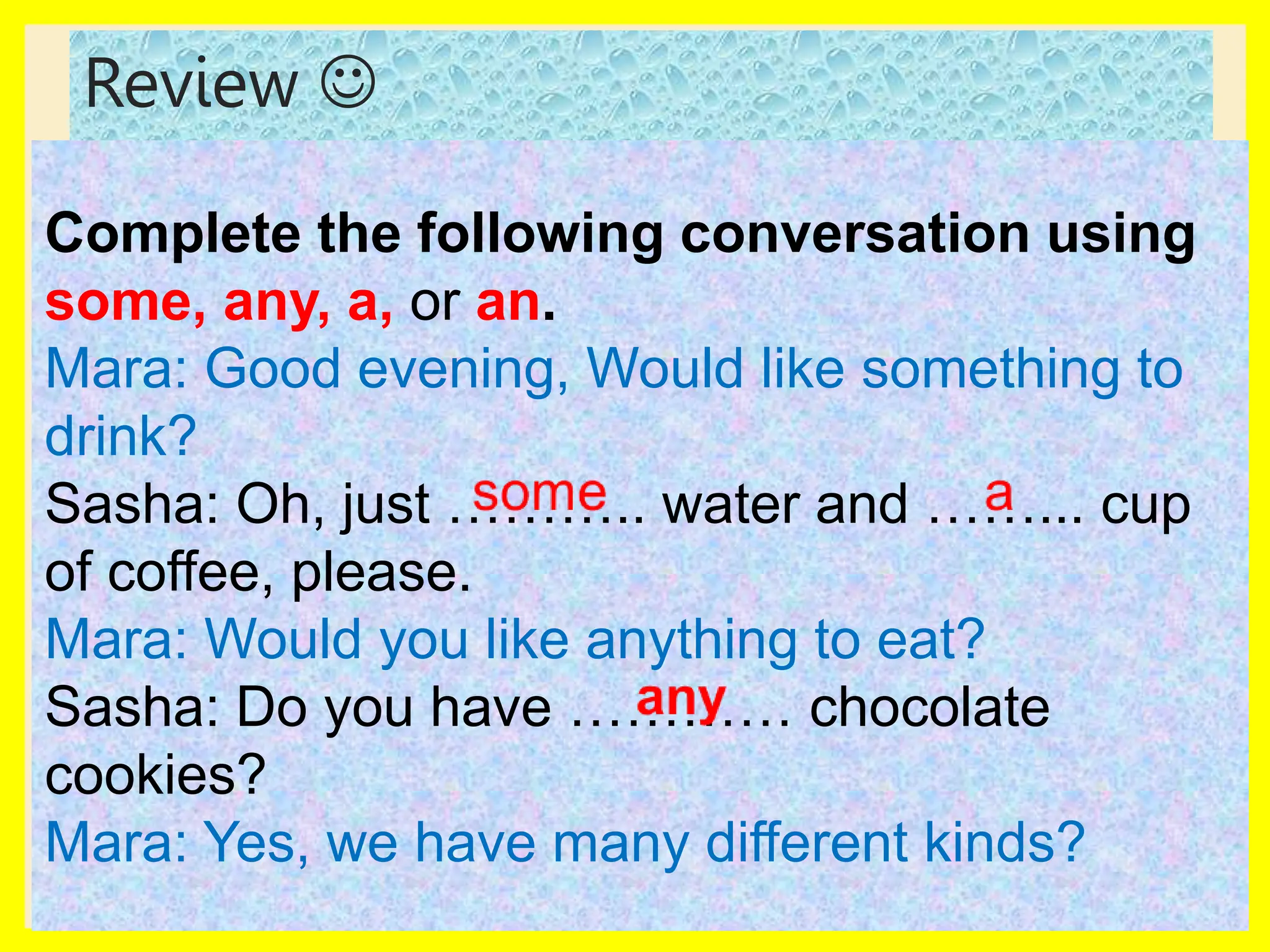 Countables - Uncountables some any much many.pptx