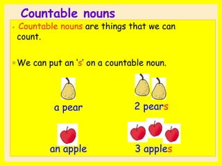 Countables - Uncountables some any much many.pptx