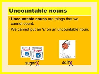 Countables - Uncountables some any much many.pptx