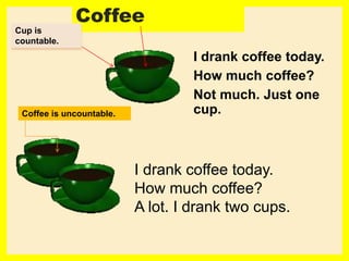 Countables - Uncountables some any much many.pptx