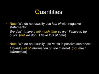 Countable and Uncountable Nouns | PPT