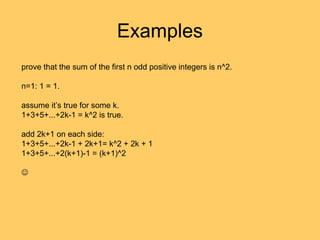 countablesets Sequences summations proof by induction lecture.ppt