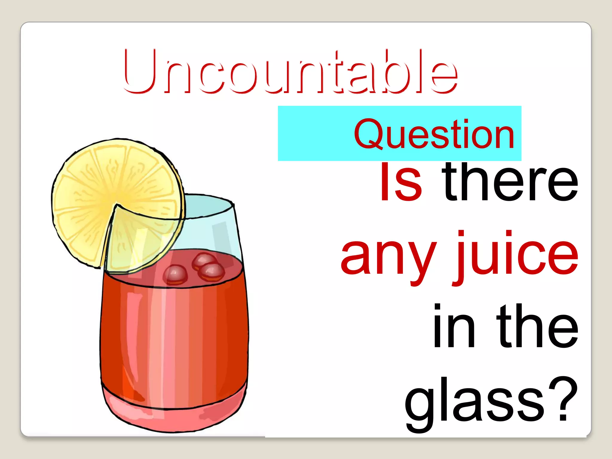 Countable& uncountable | PPT