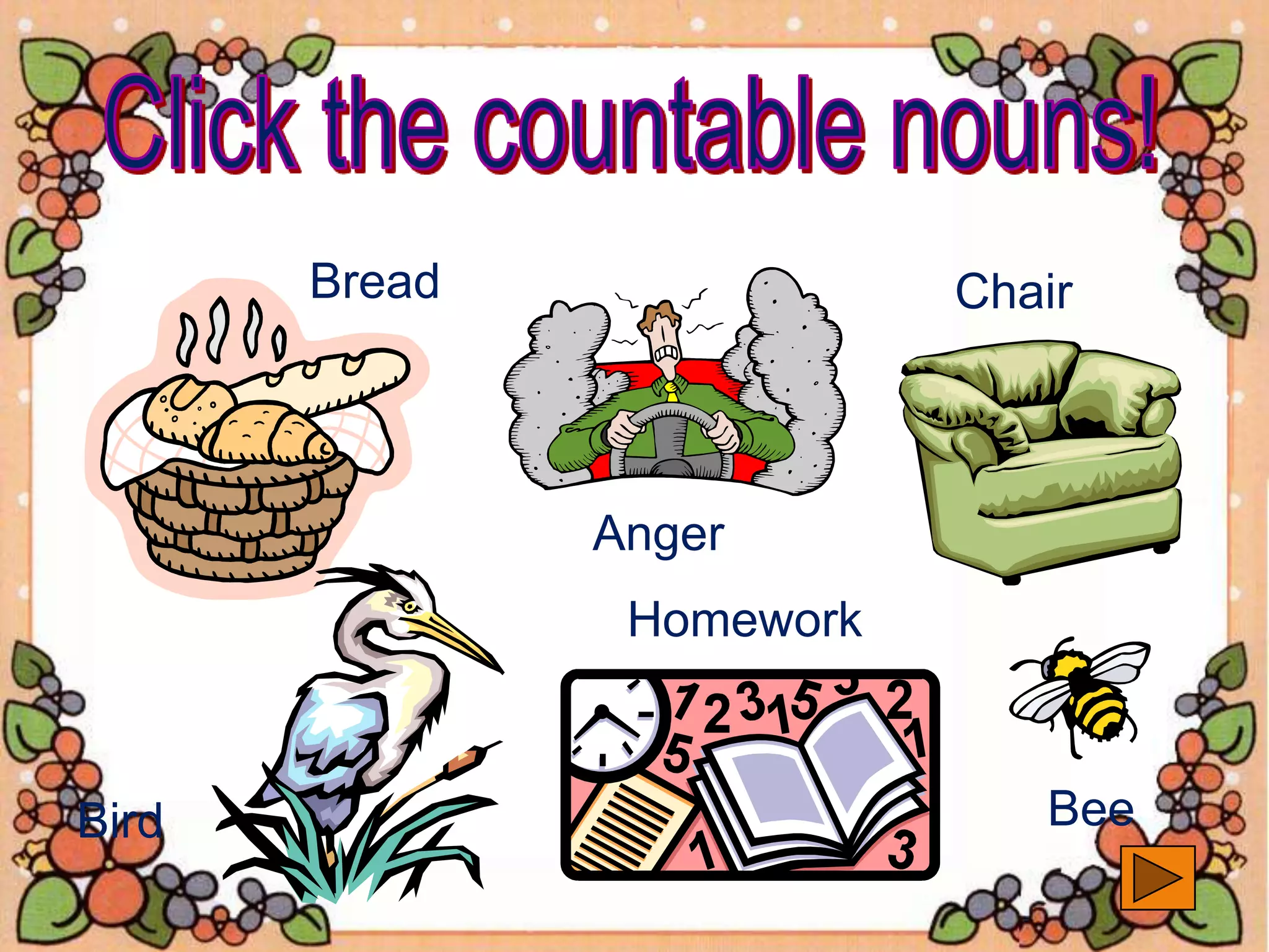 Countable& uncountable | PPT