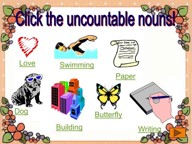 Countable& uncountable | PPT