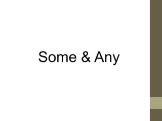 Countable & uncountable. some, any, much, many, a lot of, lots of | PPTX