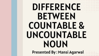 Difference between countable & uncountable noun.pdf