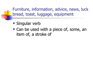 Countable uncountable nouns | PPT