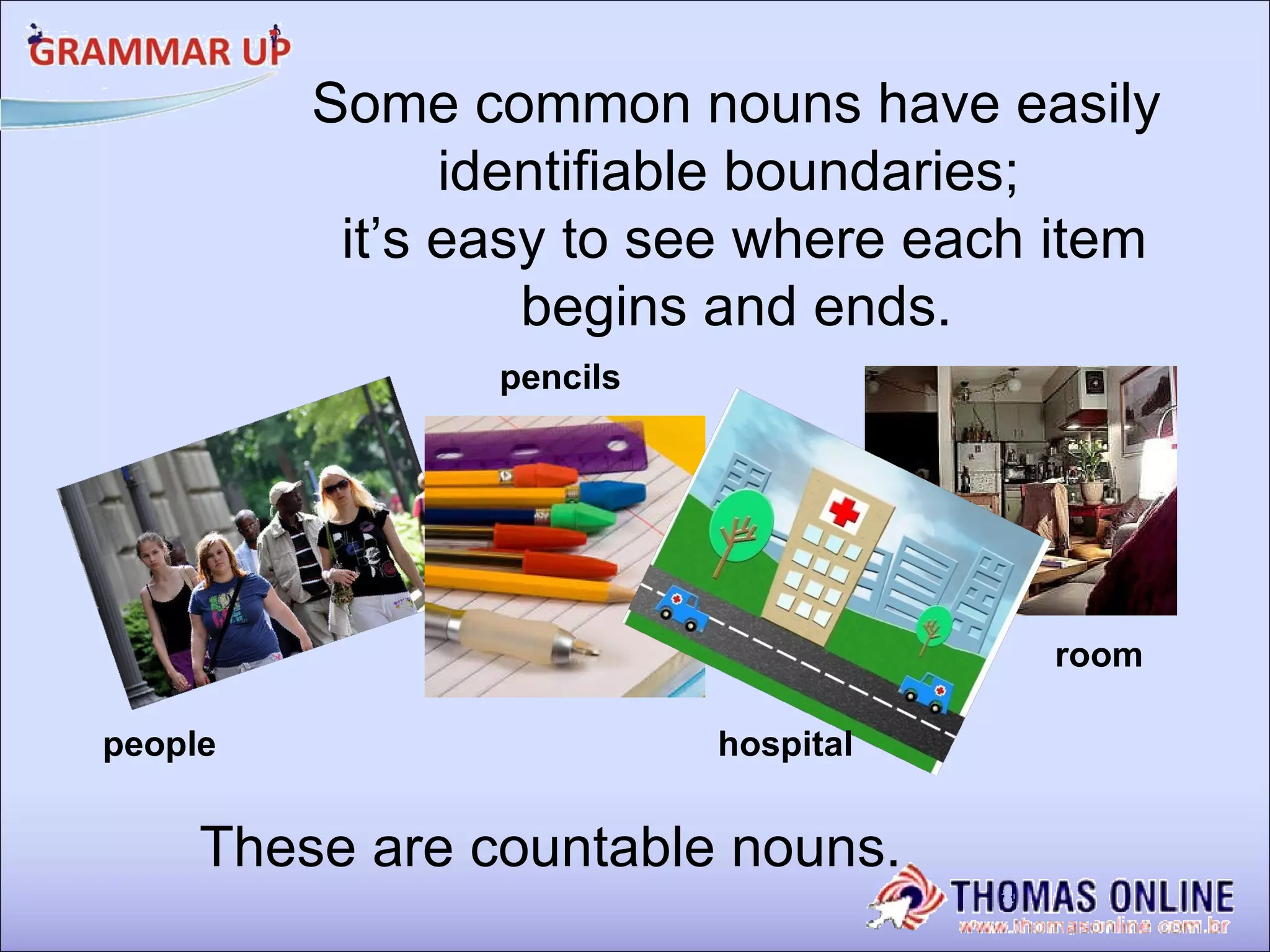Count and non count nouns-1 | PPT