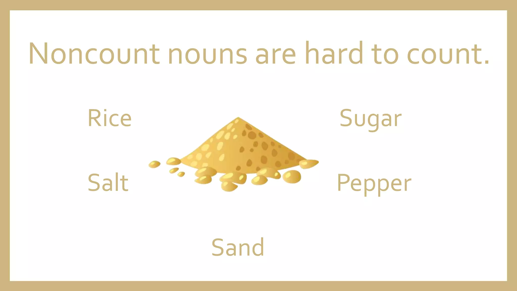 Count and Noncount | PPT