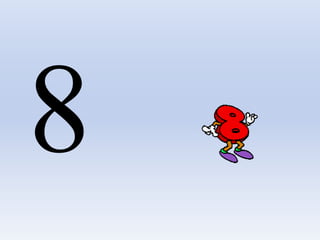 Play Group Math Count &color the number (8,৮) | PPT