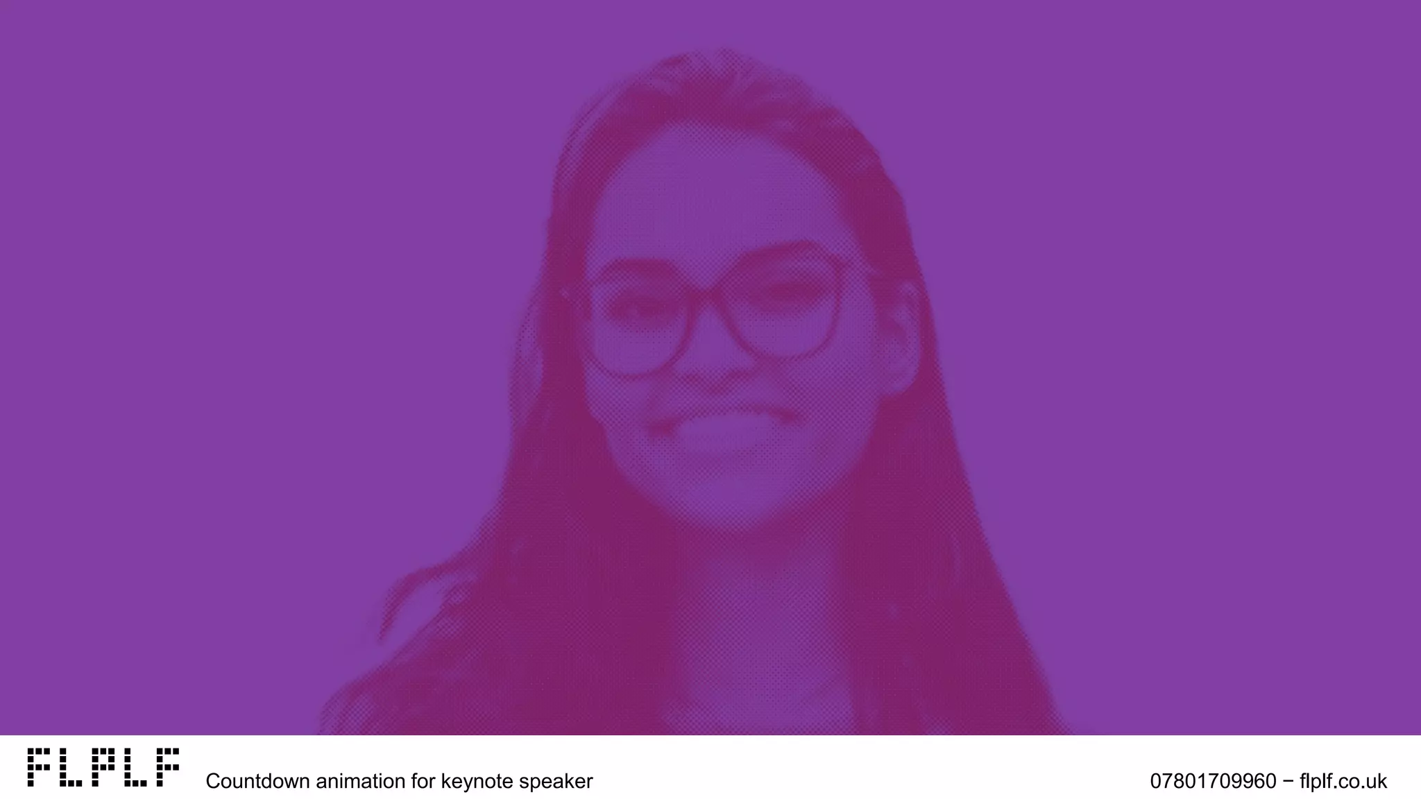 Countdown animation for keynote speaker | PPSX