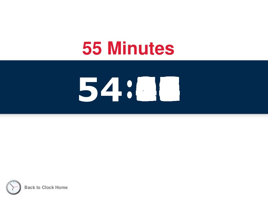 55 Minutes 54 59 00