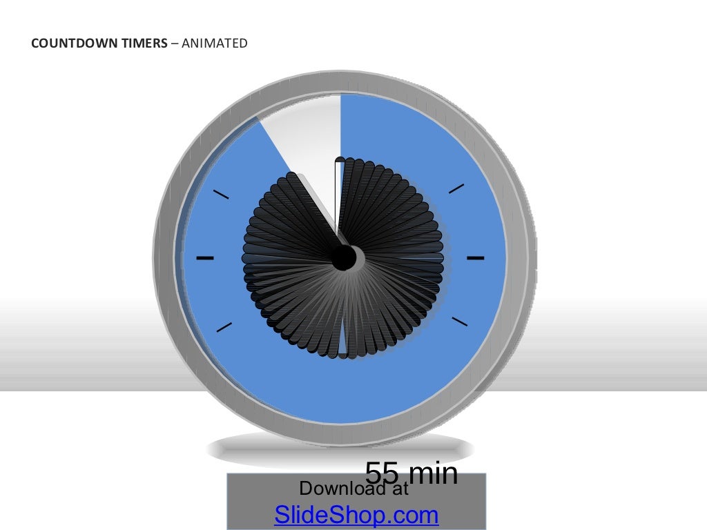 Free animated countdown timer for powerpoint - booyarrow