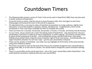 Countdown timers for_power_point[1] | PPT