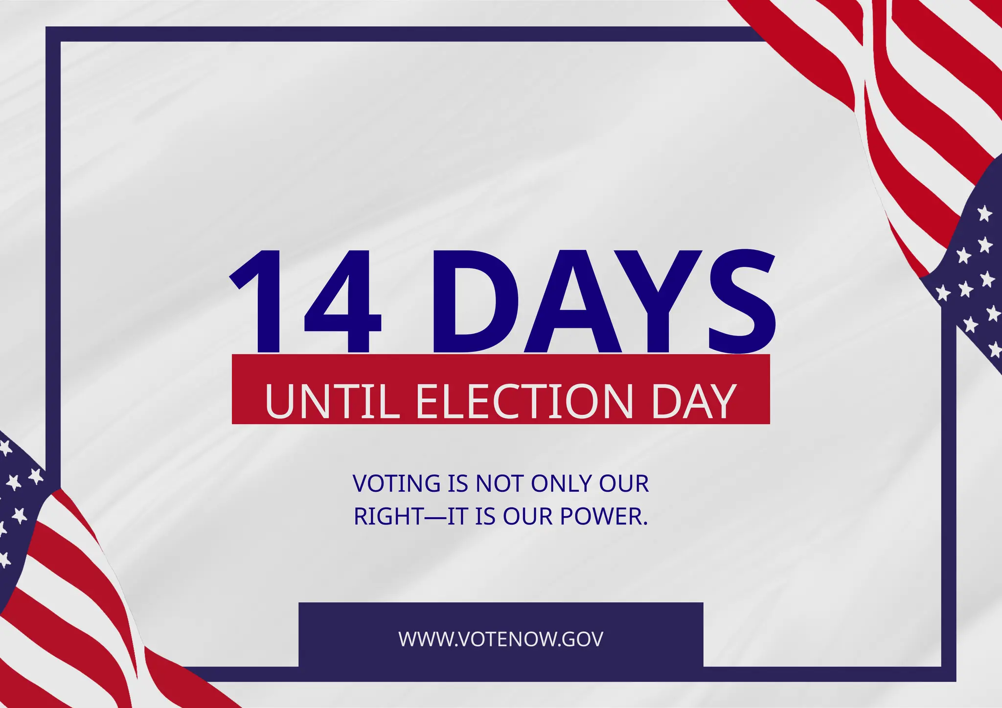 Countdown to Presidential Election Poster.pptx