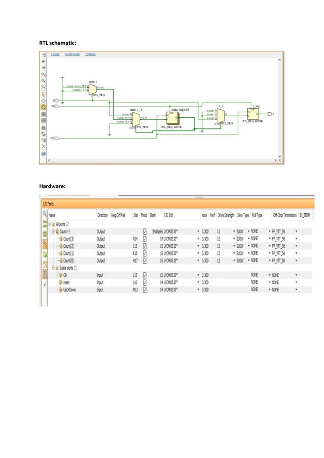 Up Down Counter Verilog Pdf