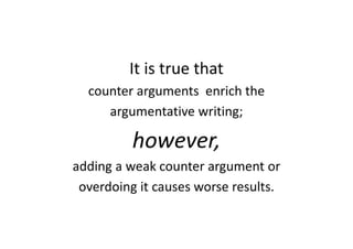 Counter-Argument | PDF