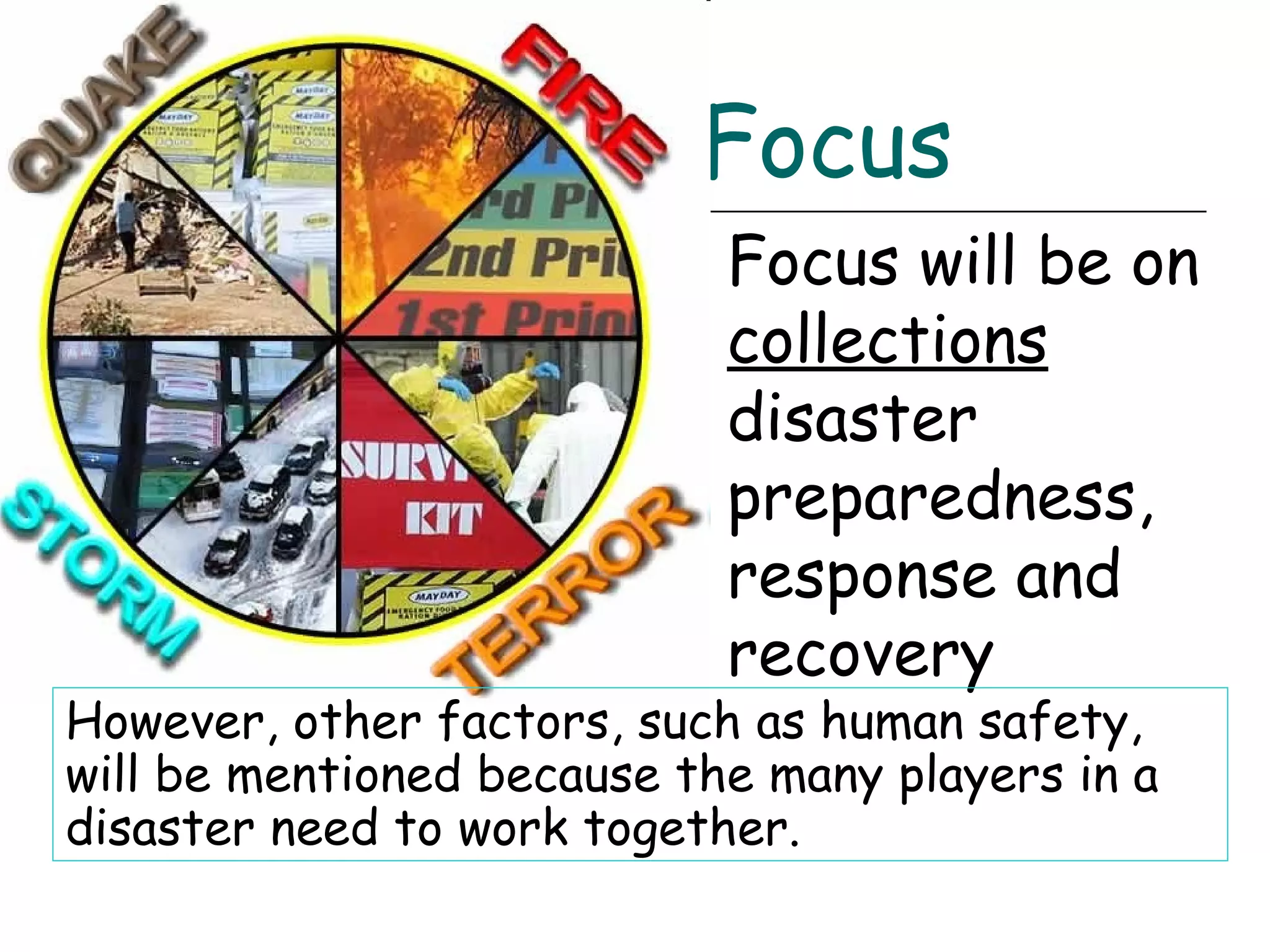 Counter Disaster Planning, Response And Recovery | PPS