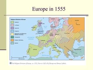 Catholic Reformation Map