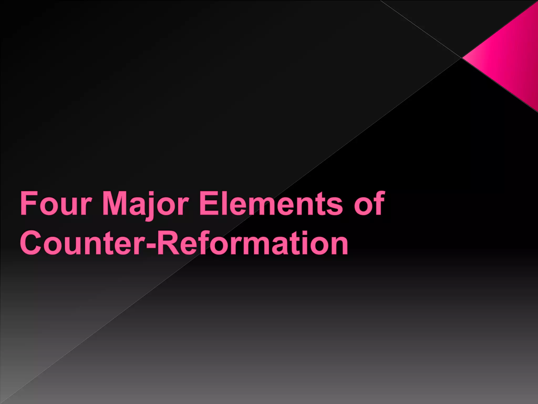 Counter Reformation | PPTX