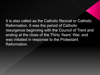 Counter Reformation | PPTX