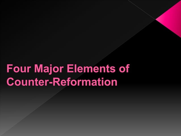 Counter Reformation | PPTX