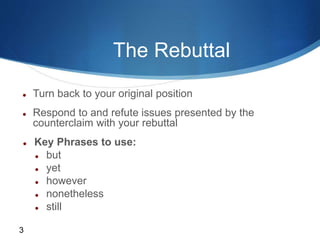 Counterargument | PPTX
