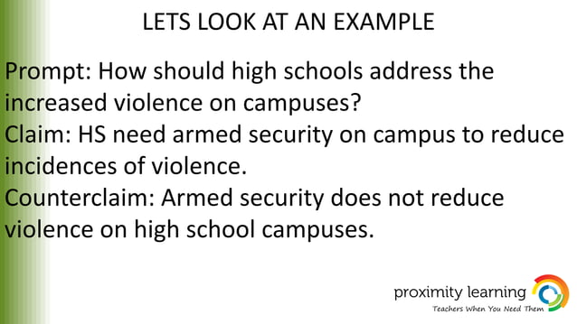 Counterclaim | PPTX | Education