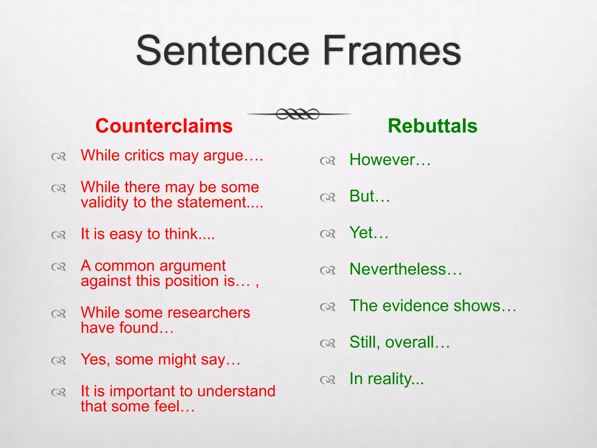 Counterclaims | PPTX