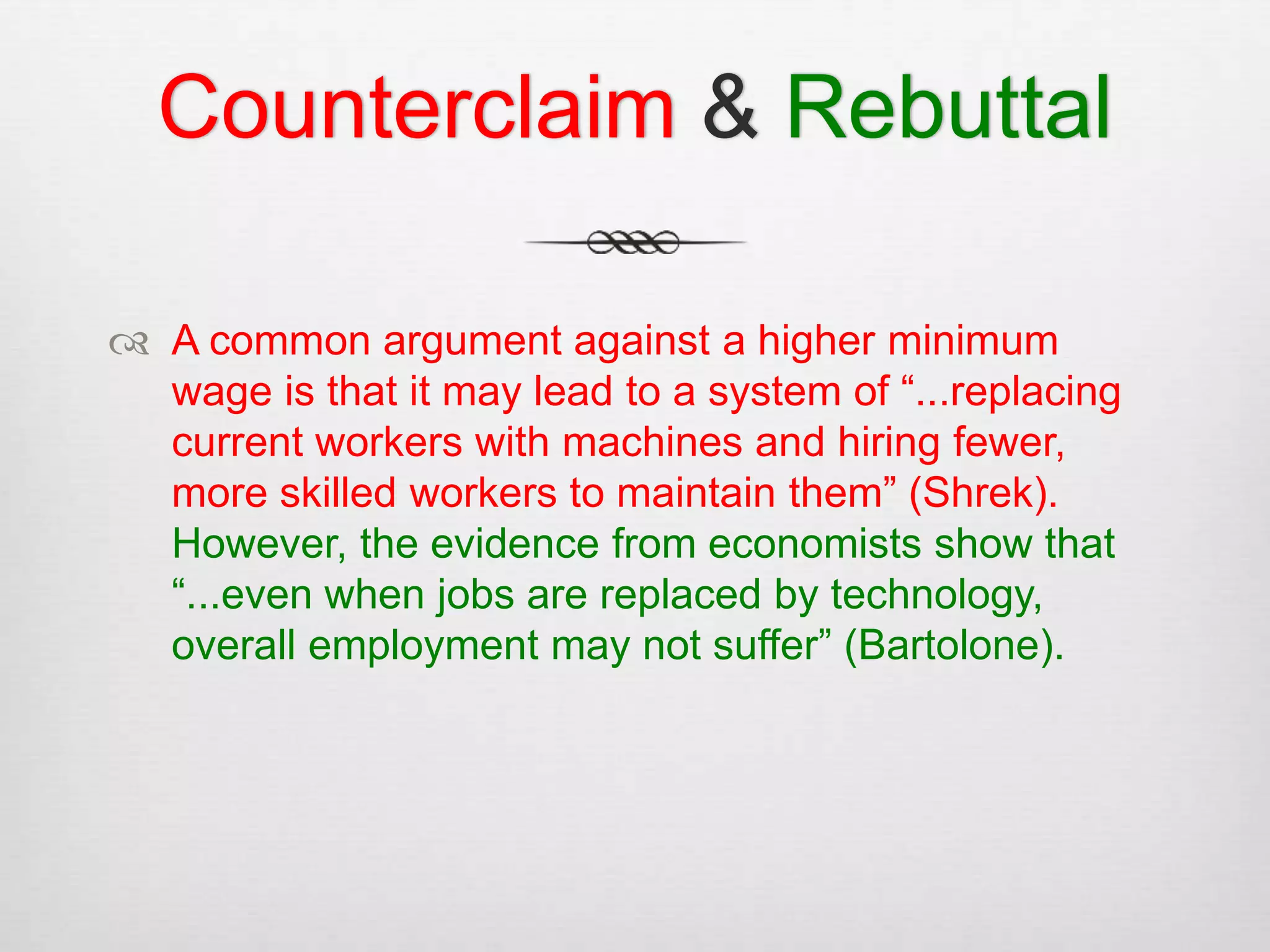 Counterclaims | PPTX