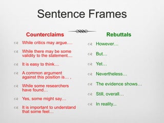 Counterclaims | PPTX