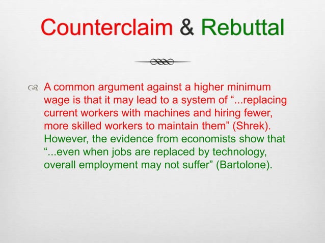 Counterclaims | PPTX