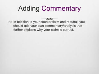 Counterclaims | PPTX