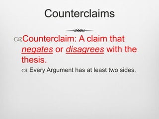 Counterclaims | PPT