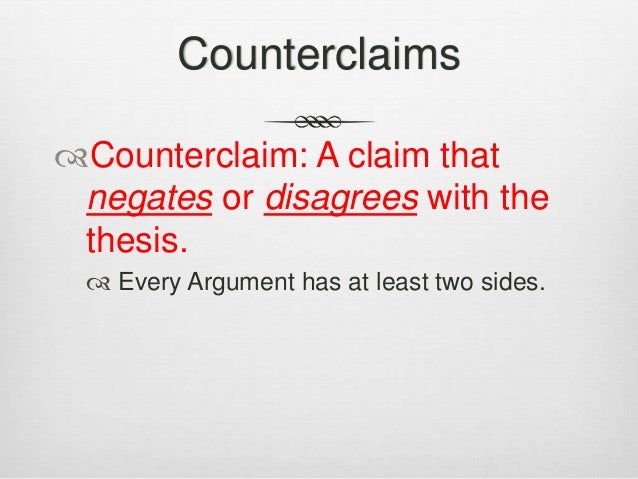 Counterclaims
