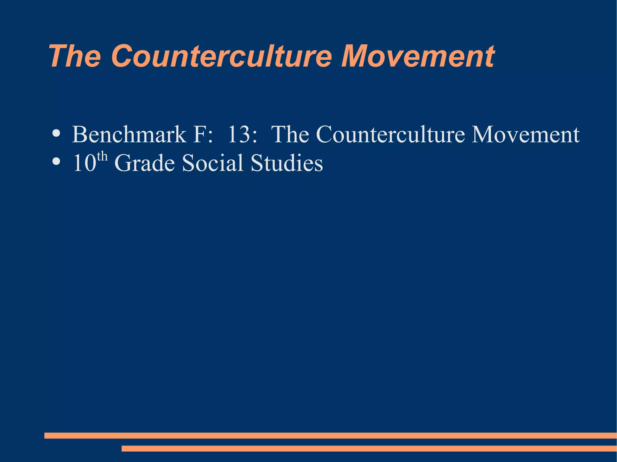 Counterculture | ODP