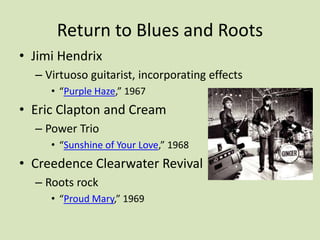 Music of the 1960s Counterculture | PPTX | Classic Rock | Rock Music