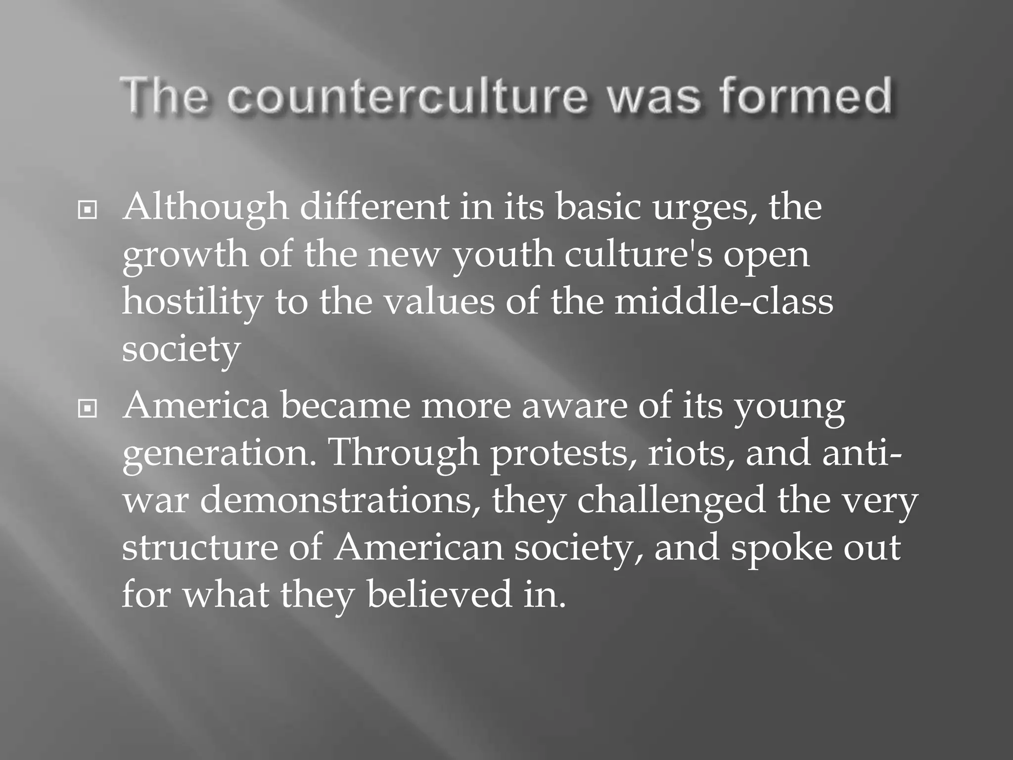 Counterculture – what was it | PPSX