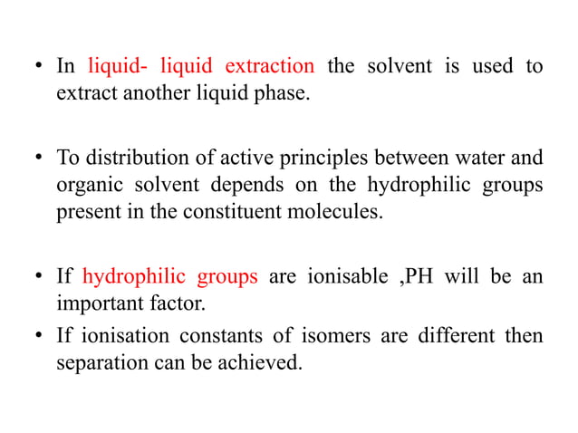 Counter current extraction | PPTX