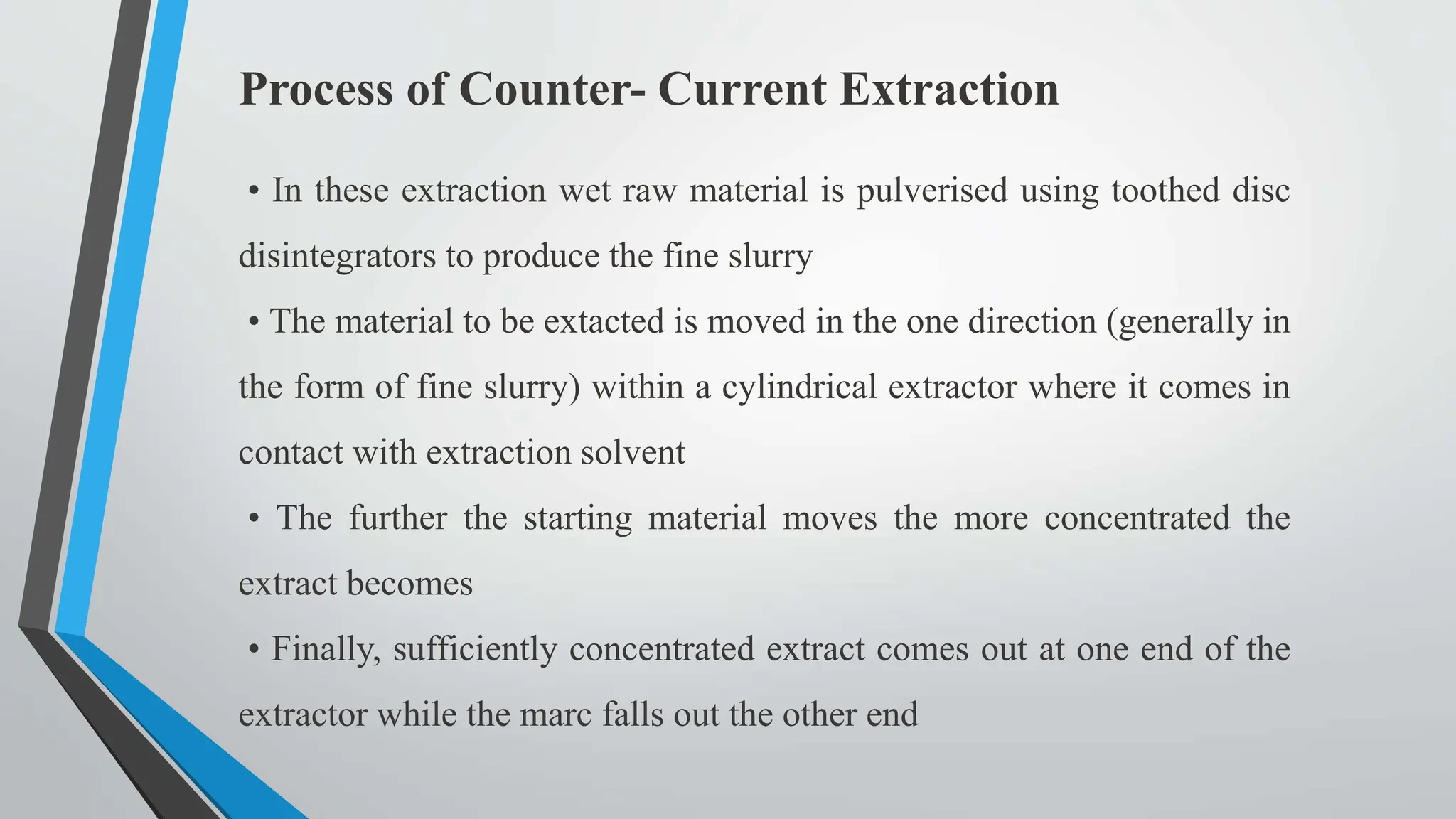 COUNTER CURRENT EXTRACTION by Abhishek .pptx