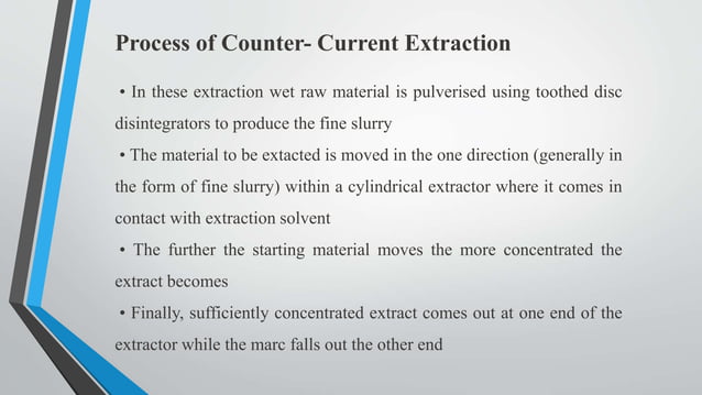 COUNTER CURRENT EXTRACTION by Abhishek .pptx